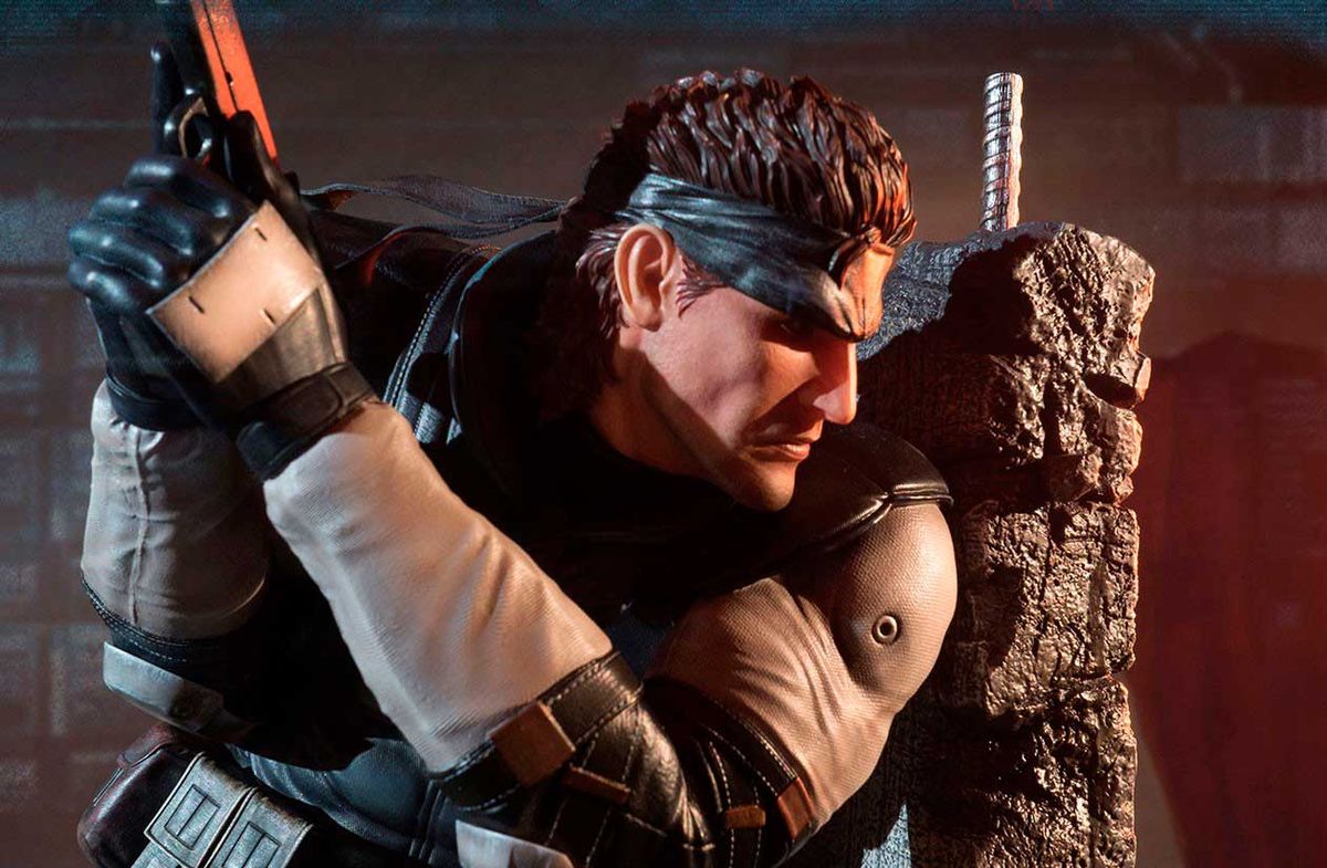 Nueva y espectacular figura de Solid Snake Twin Snakes