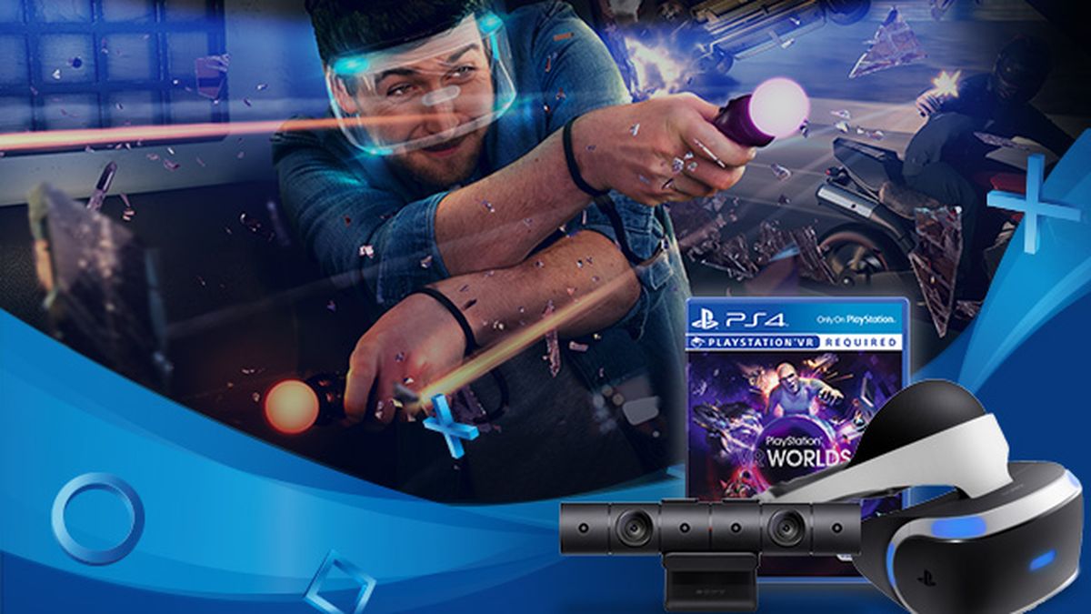 Nuevo pack de PlayStation VR + PS Camera + PSVR Worlds