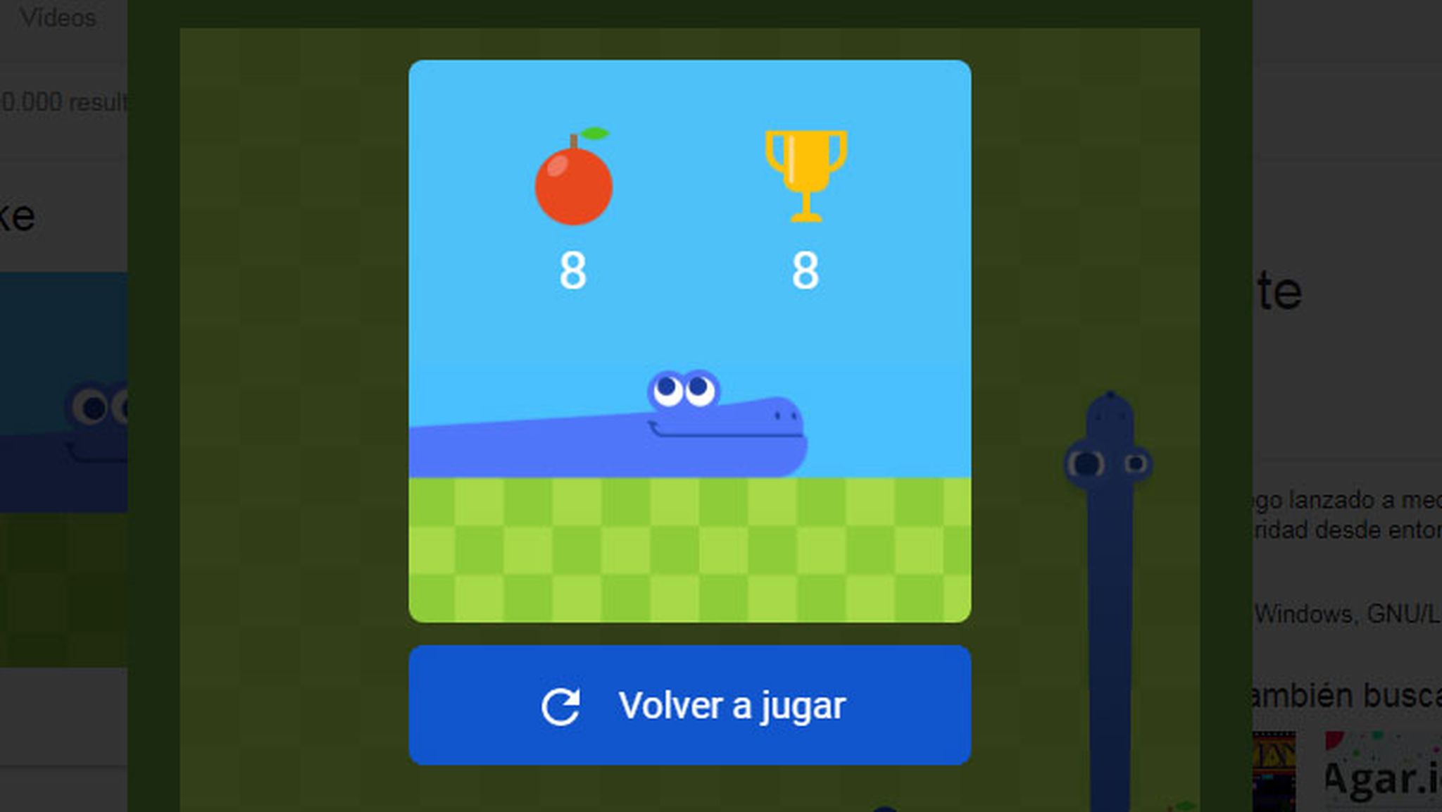 Cómo jugar al juego de la serpiente sin instalar nada