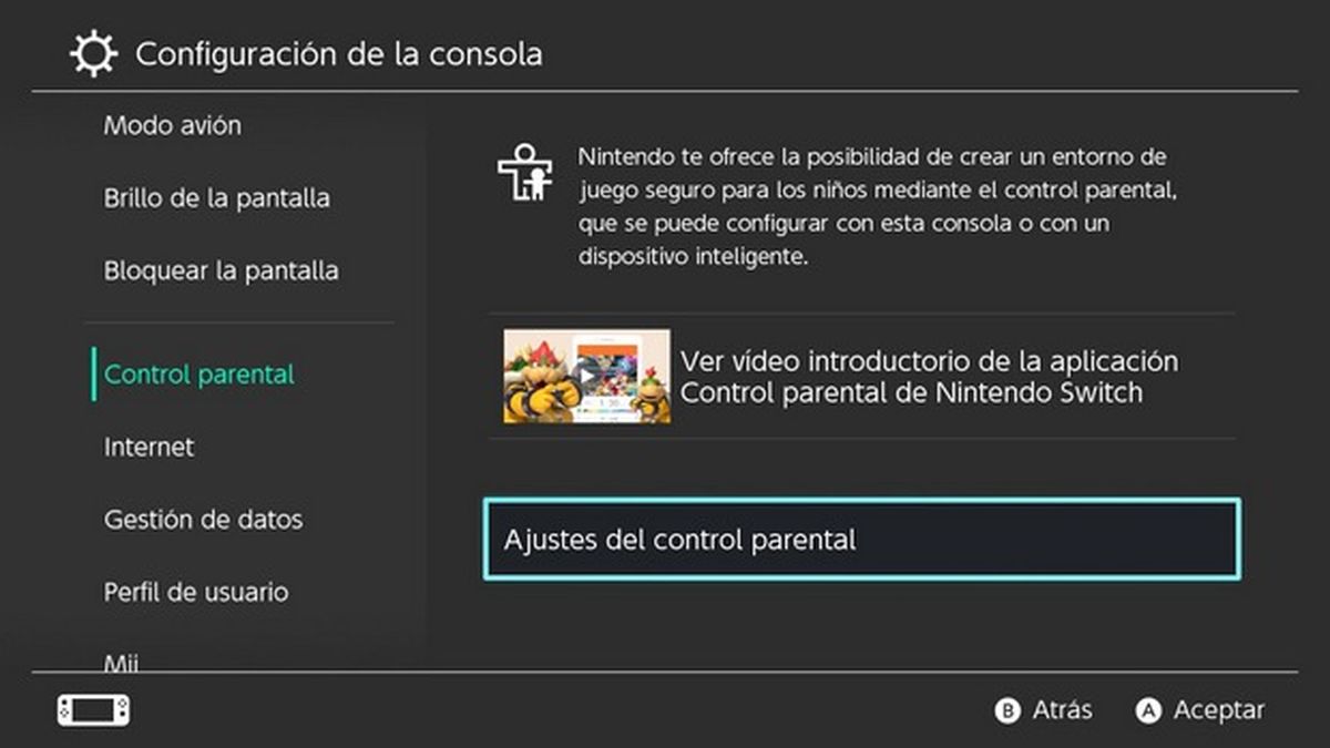 Cómo bloquear la pantalla de Nintendo Switch con un PIN