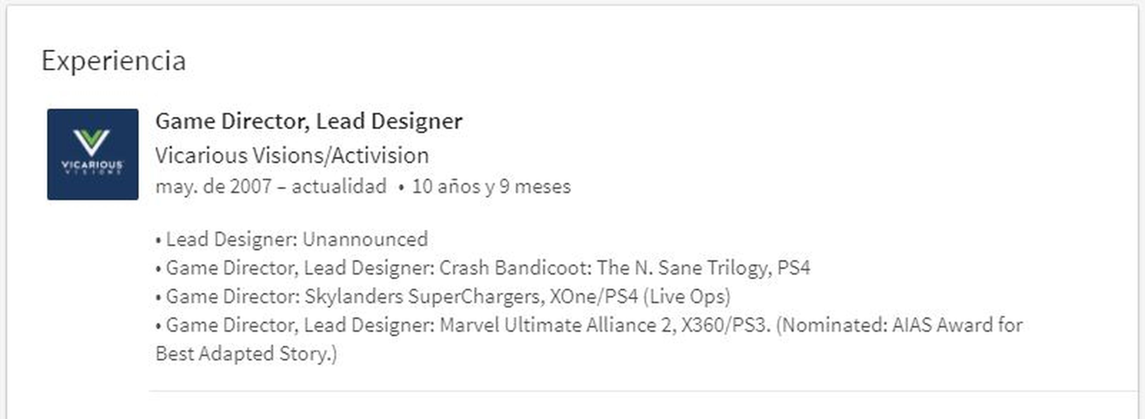 El Director De Crash Bandicoot N Sane Trilogy Está Trabajando En Un