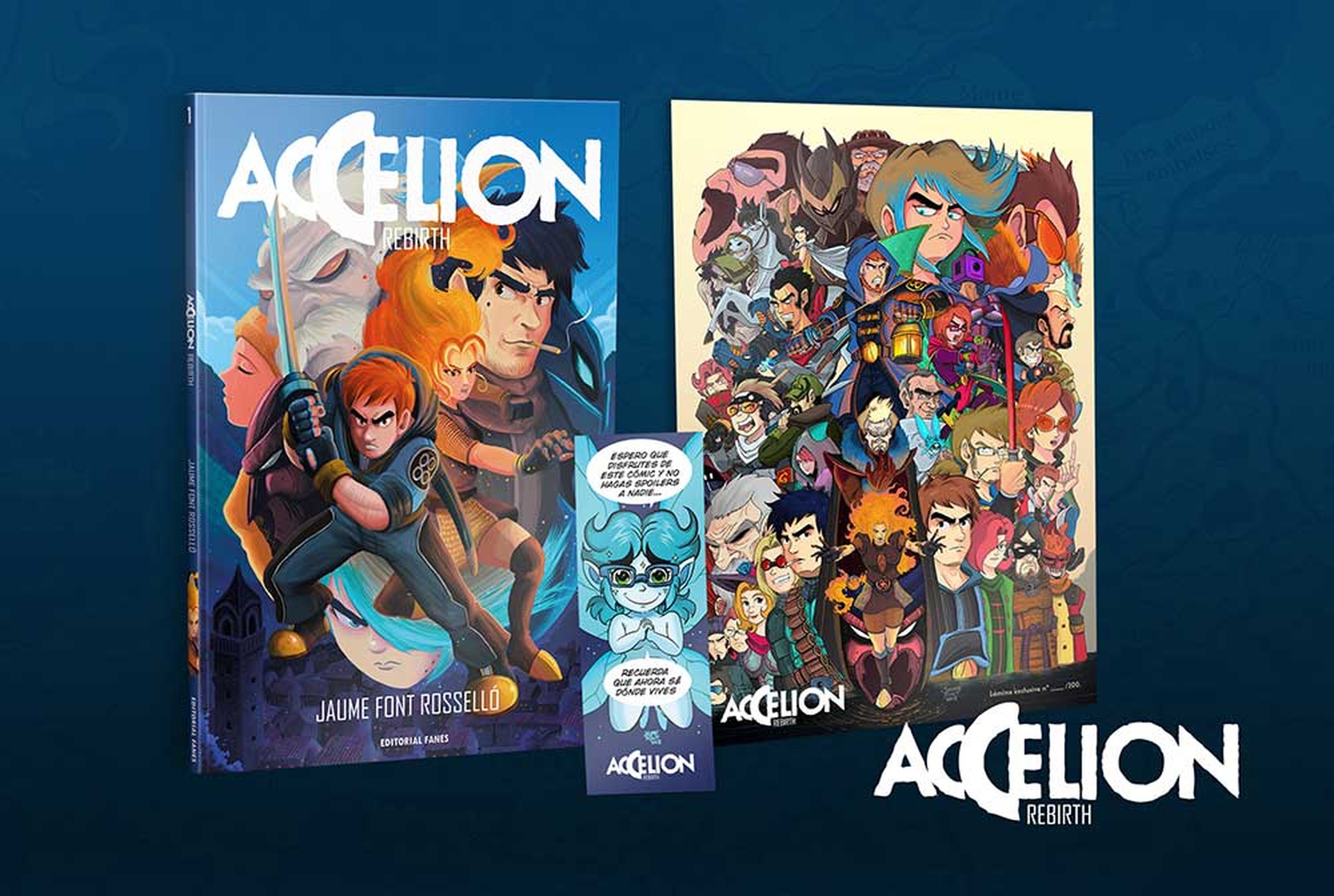 Descubre la edición especial de Accelion Rebirth, de Jaume Font Roselló