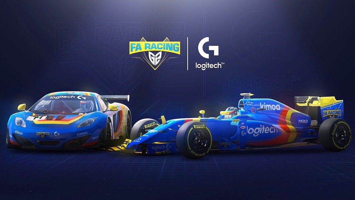 Así serán los coches de FA Racing G2 Logitech, el equipo de eSports de ...