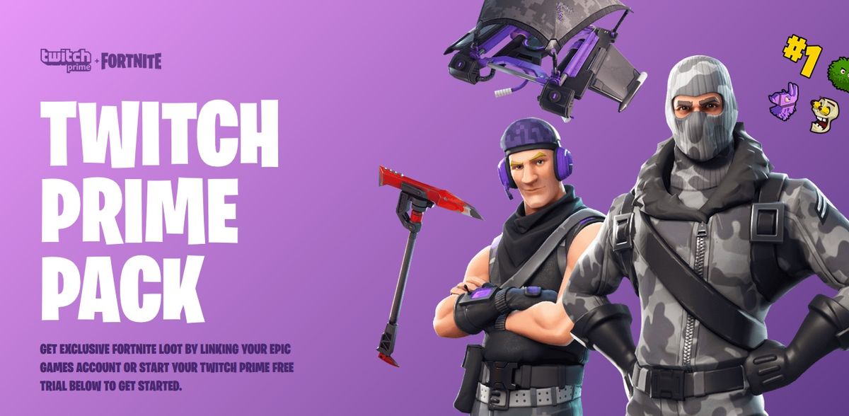 Cómo vincular las cuentas de Twitch Prime y Epic en Fortnite Battle Royale