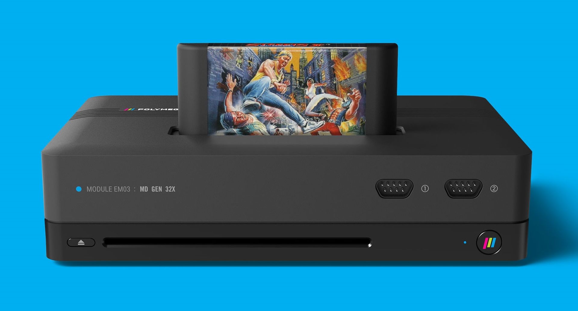 Así es el menú de Polymega, la consola retro compatible con PSX, Saturn ...