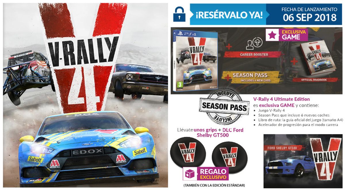 V-Rally 4 Ultimate Edition para PS4, Switch y Xbox One será exclusivo ...