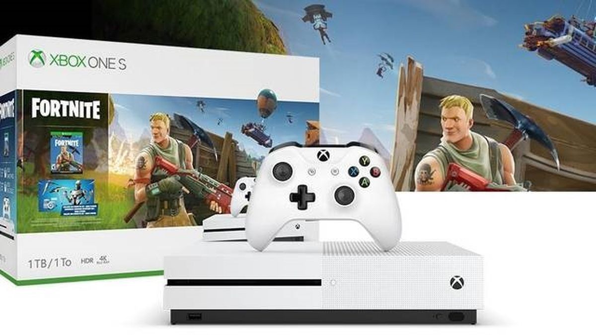 Pack de Xbox One S + Fortnite anunciado por Microsoft