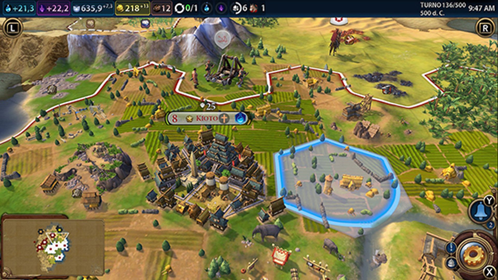 Análisis de Sid Meier´s Civilization VI para Nintendo Switch