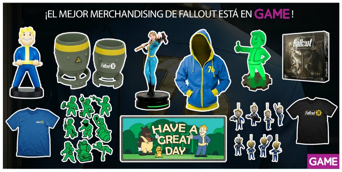 Todo el merchandising de Fallout exclusivo disponible en GAME