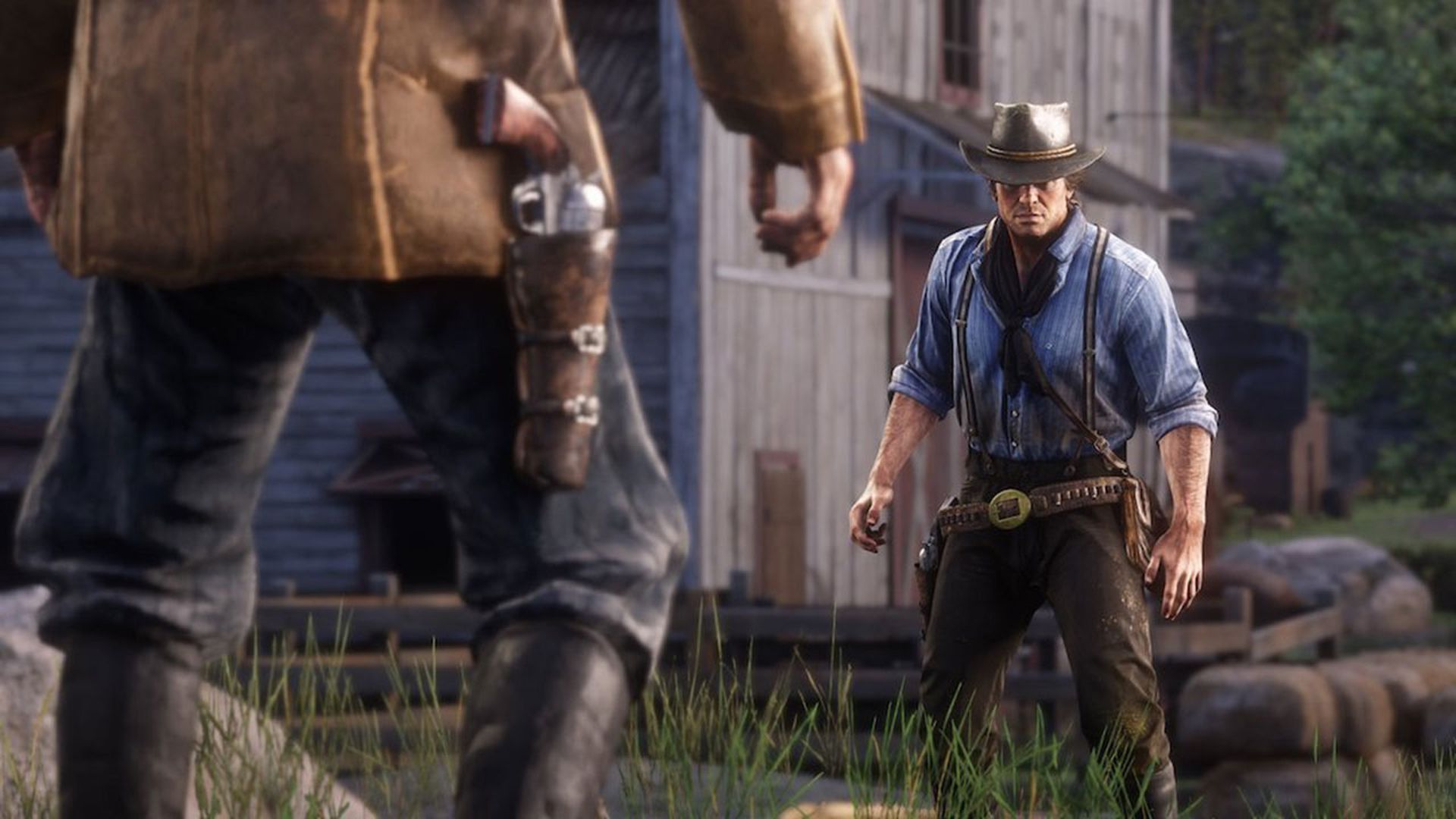 Cómo retar a un duelo a cualquier personaje armado en Red Dead Redemption 2