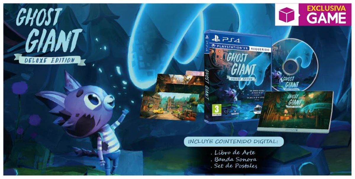 La Deluxe Edition de Ghost Giant VR, solo la encontrarás en GAME