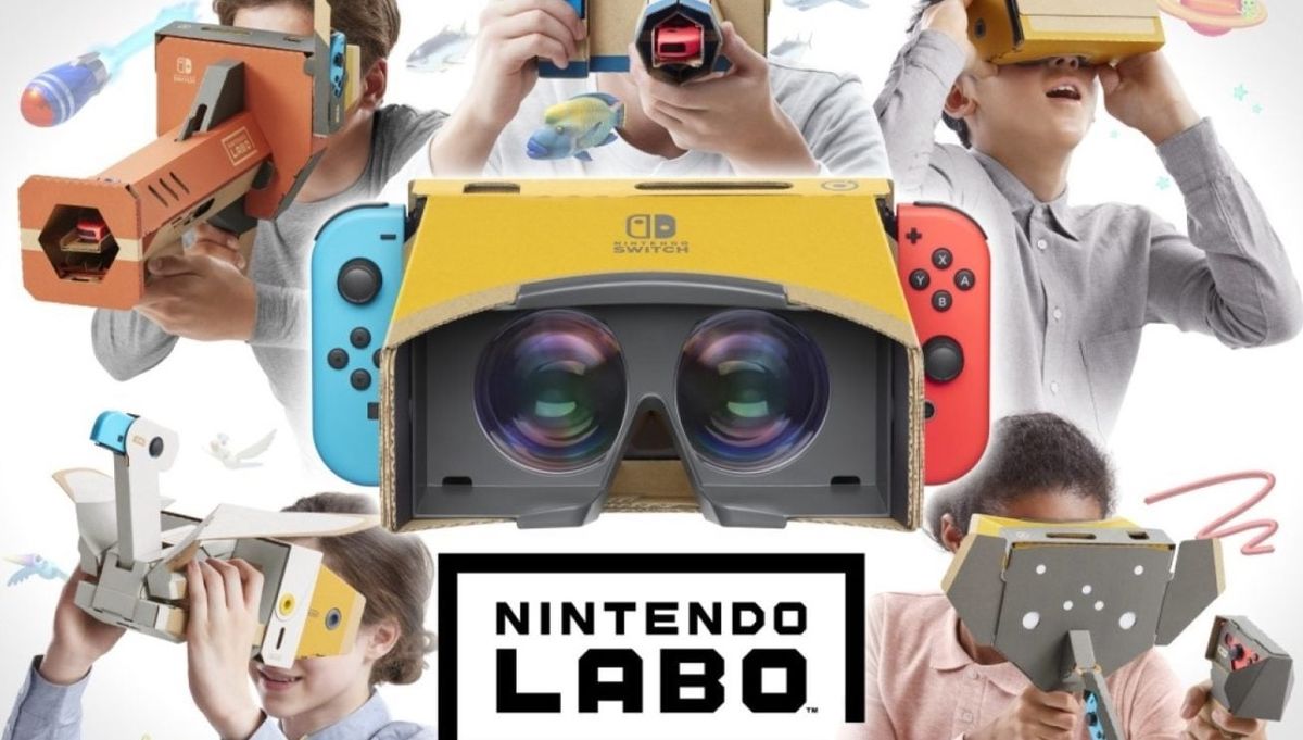 Breath of the Wild y Super Mario Odyssey, compatibles con Labo VR