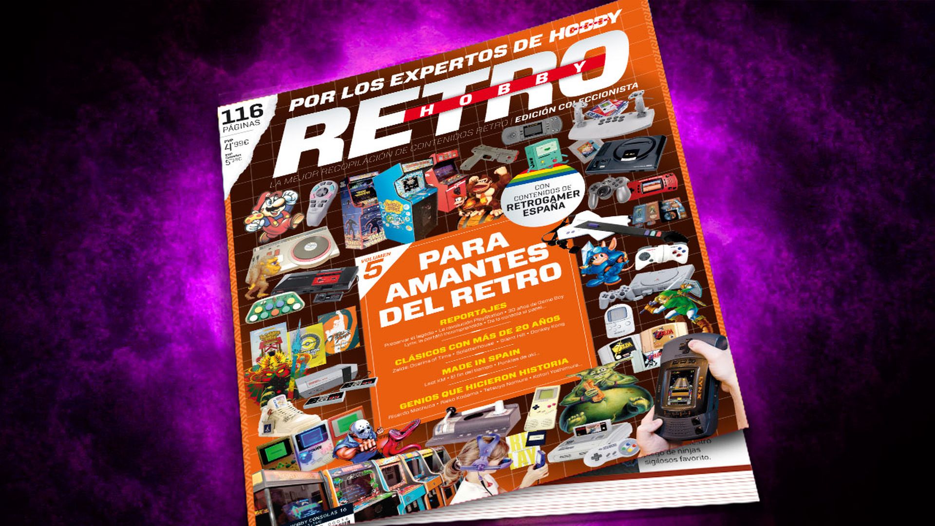 El volumen 5 de Retro Hobby: Edición Coleccionista ya está a la venta