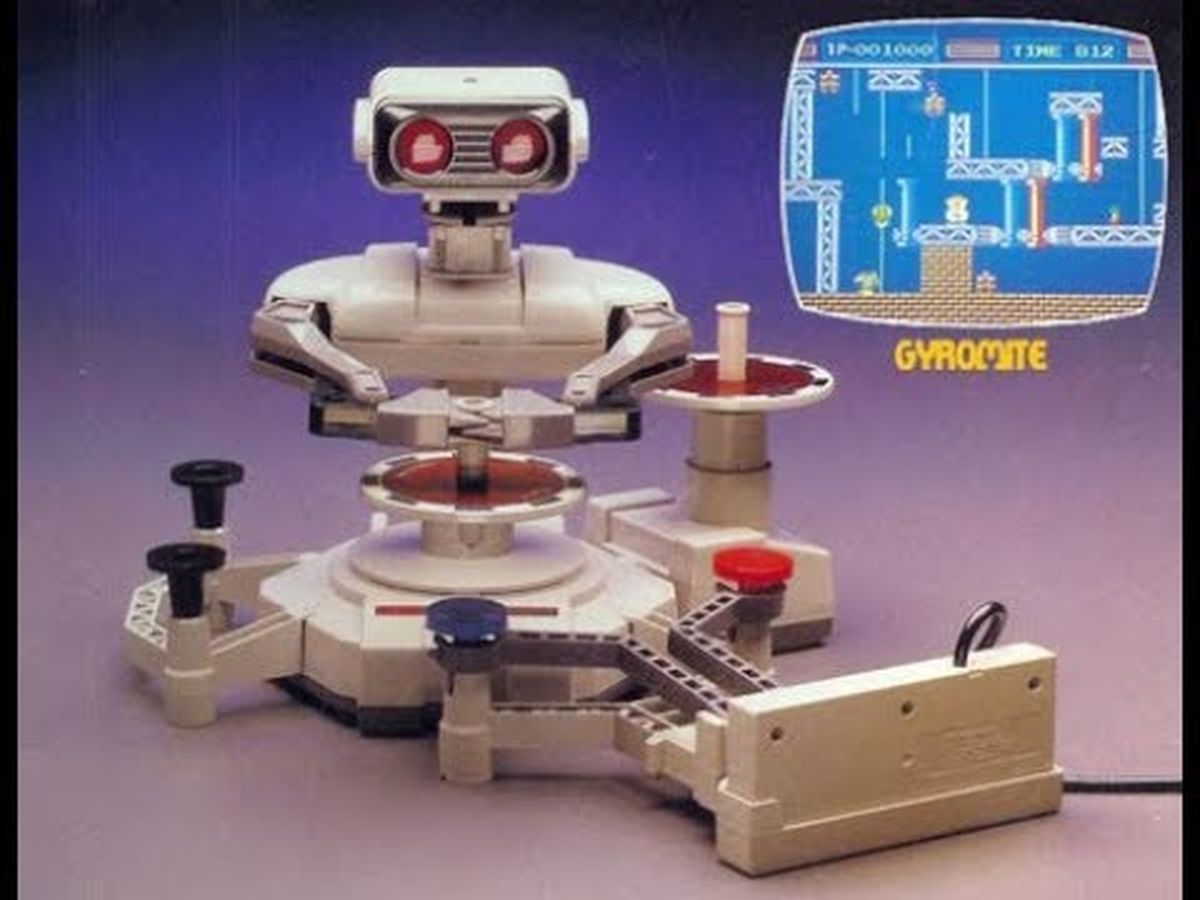 Nintendo R.O.B, el "juguete" de Nintendo que salvo la industria de los ...