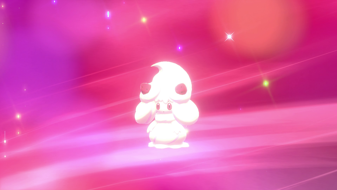 Cómo evolucionar a Milcery en Alcremie en Pokémon Espada y Escudo