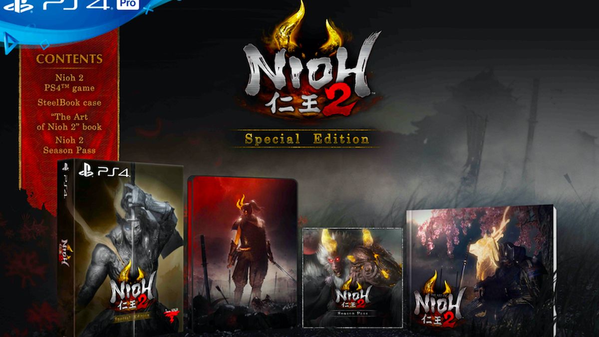 Hazte con la edición especial de Nioh 2 con contenido exclusivo en GAME