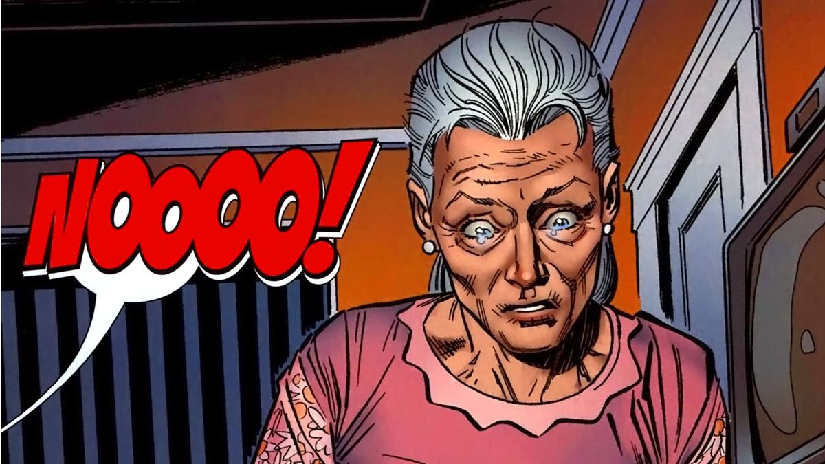 Spider-man presenta a la versión monstruosa de la tía May