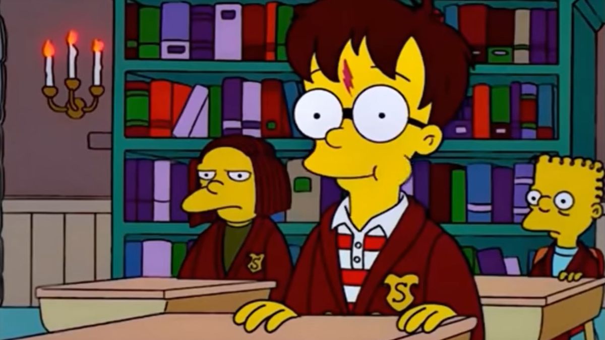 Todas las referencias a la saga de Harry Potter en Los Simpson