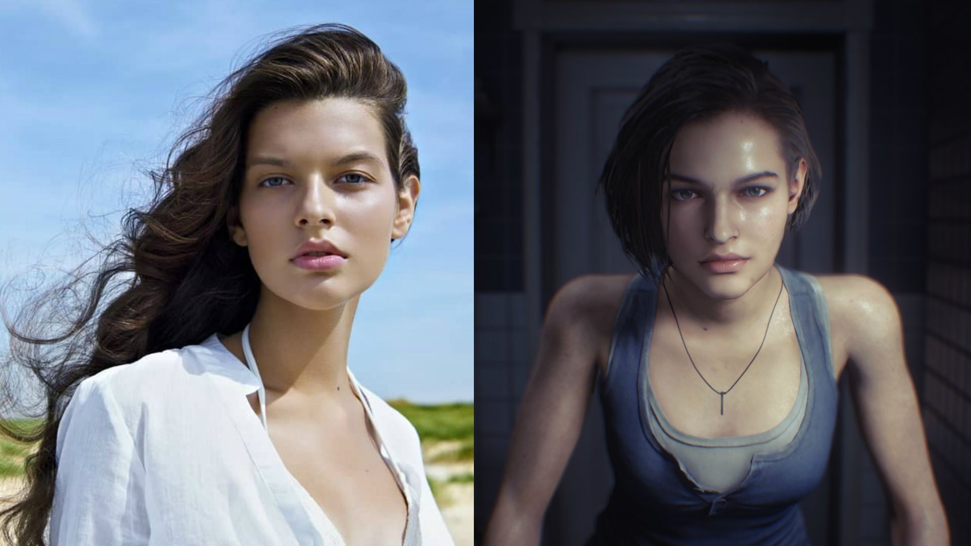 Esta sería la modelo facial de Jill en Resident Evil 3 Remake