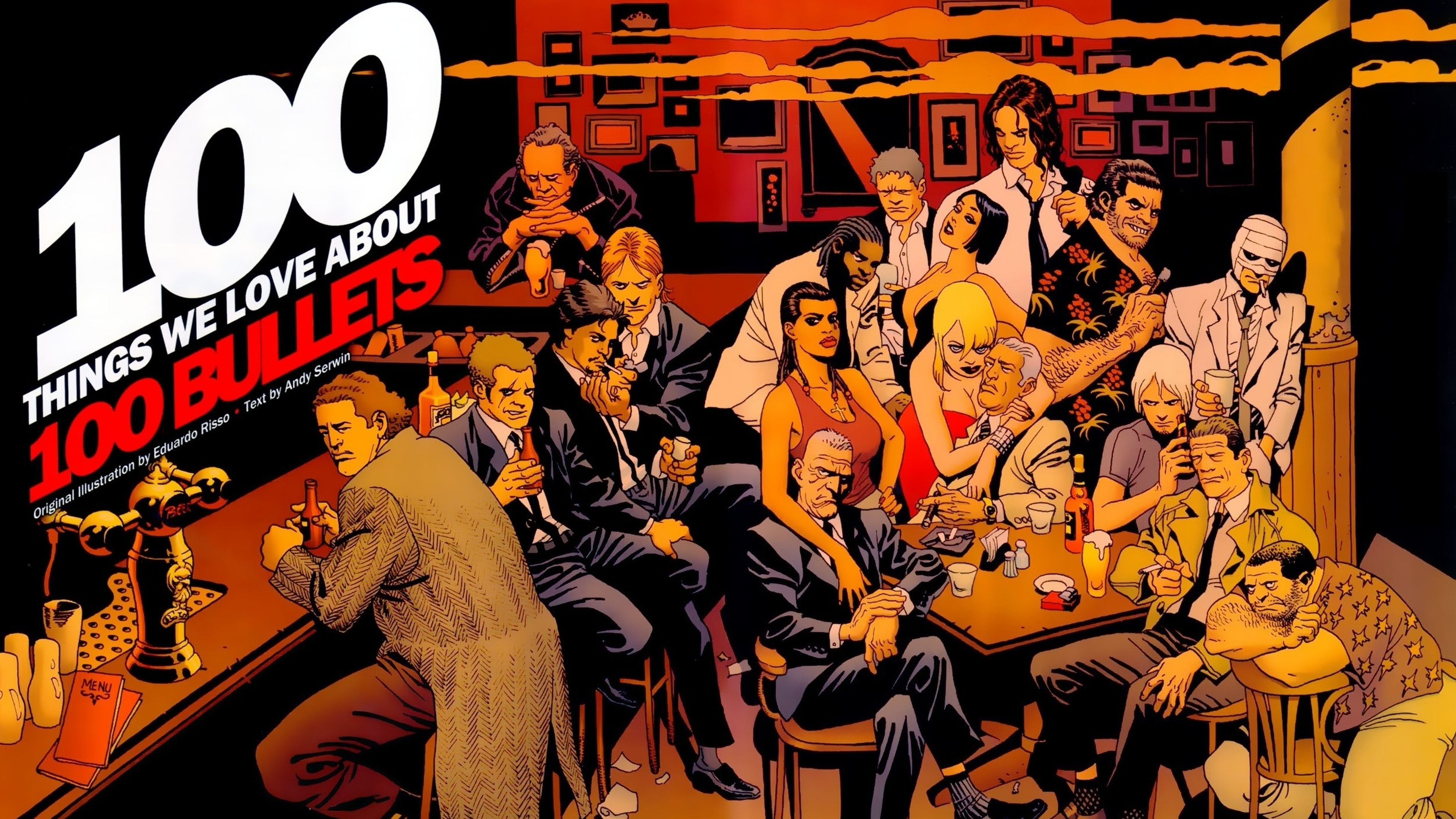 Reseña de 100 Balas: Tomo 1 - Como jugar al Cluedo, pero leyendo