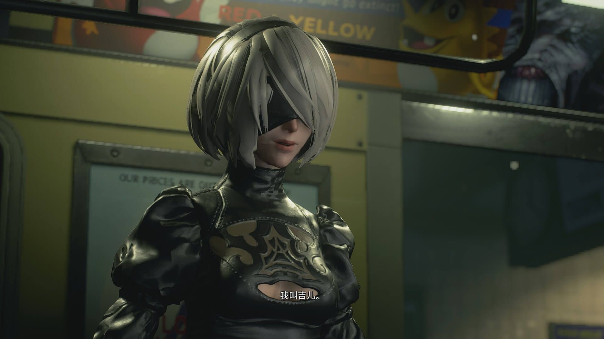 Un nuevo mod cuela a 2B de NieR Automata en Resident Evil 3 Remake