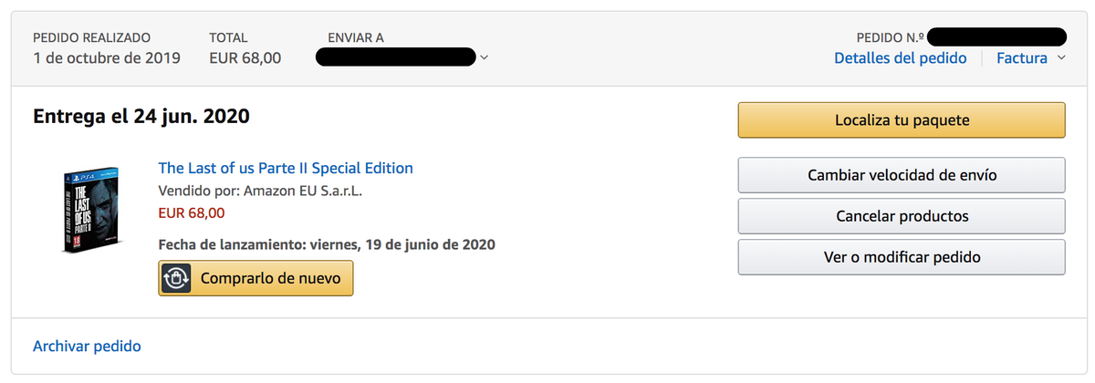 Amazon España confirma que The Last of Us 2 Edición Especial llegará ...