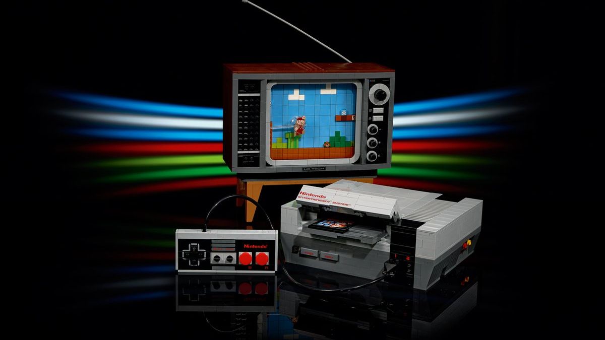 Anunciado oficialmente el set de LEGO de NES y Super Mario: un tráiler ...
