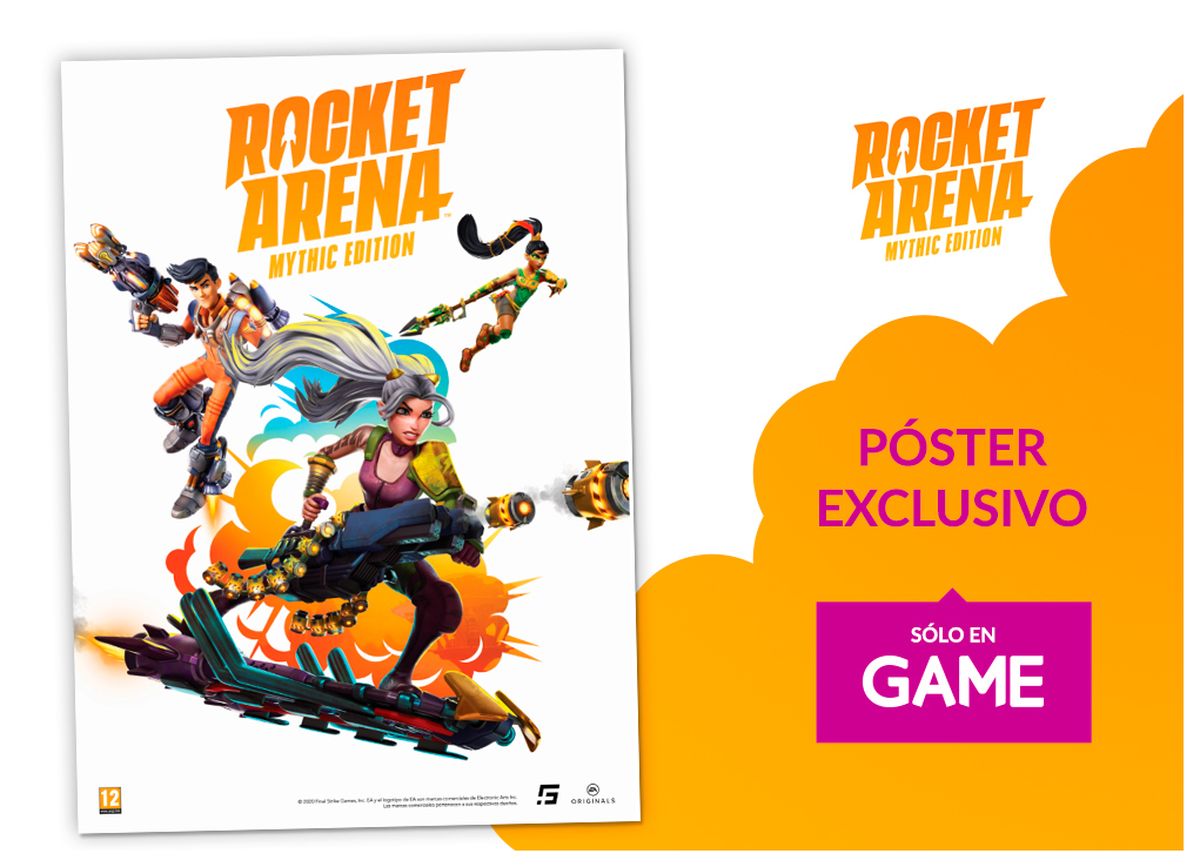 Rocket Arena ya se puede reservar en GAME y además te llevas un póster ...