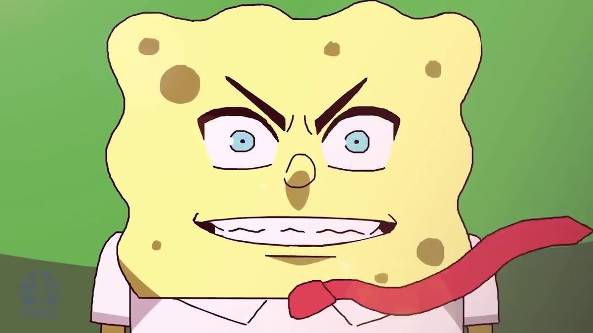 El anime de Bob Esponja creado por fans es tan bestial que duele que ...
