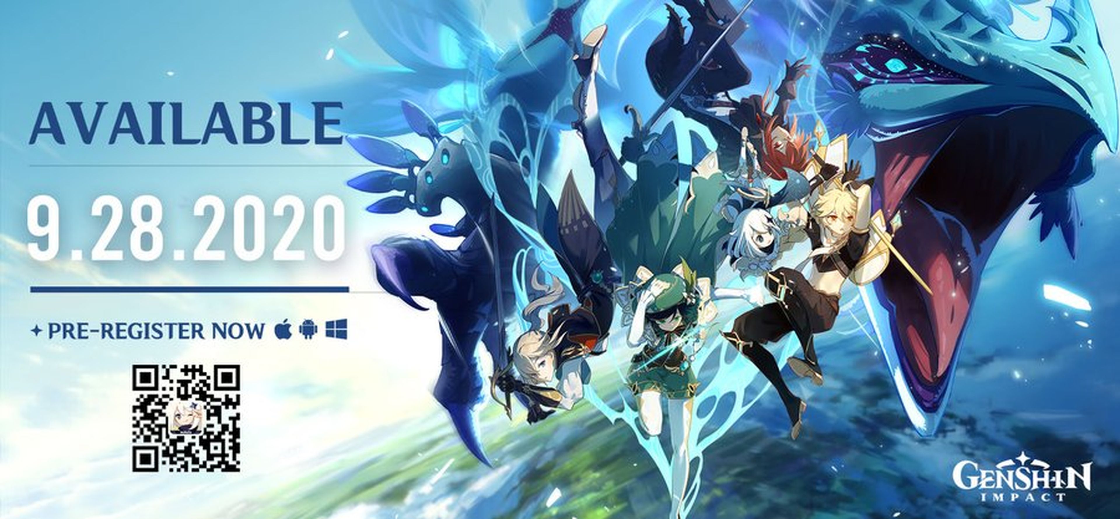 Genshin Impact Confirma Su Lanzamiento El Próximo Mes De Septiembre En