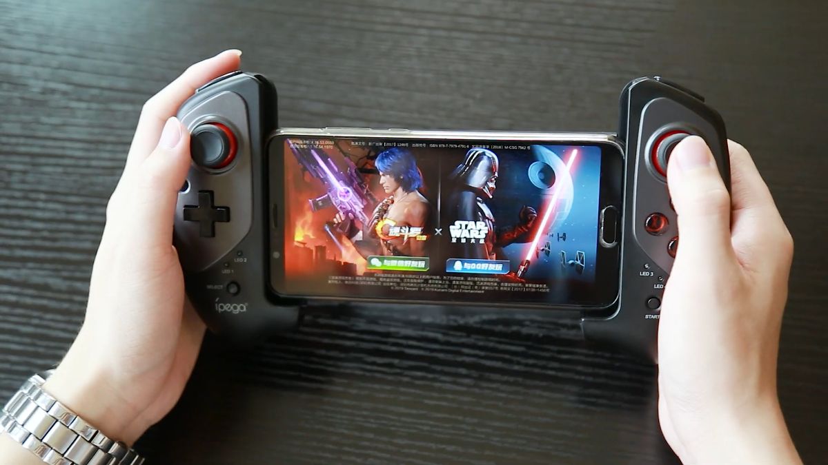 Este mando es como un Joy-Con para tu móvil o tablet de hasta 11" que ...