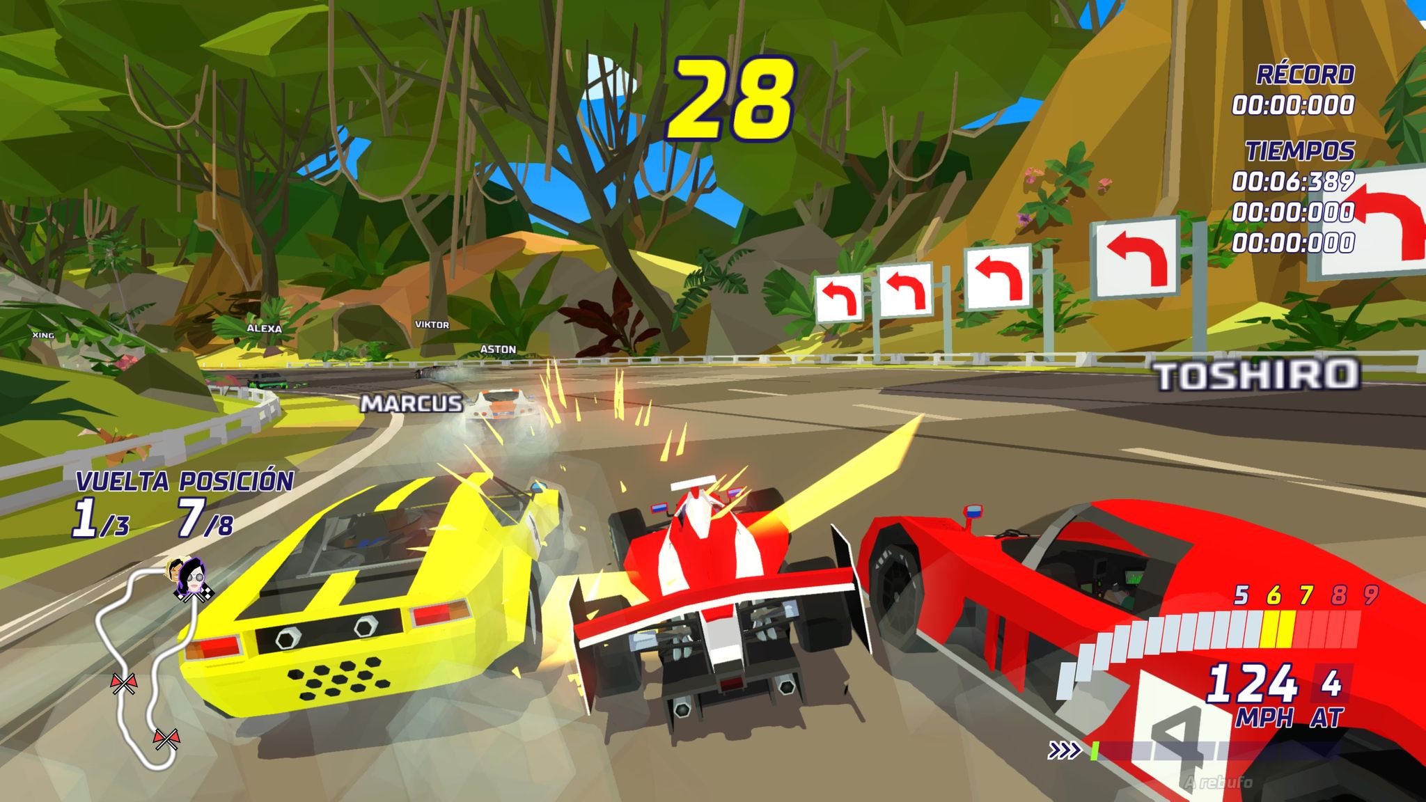 Análisis Hotshot Racing que homenajea a los arcades de carreras 3D como ...