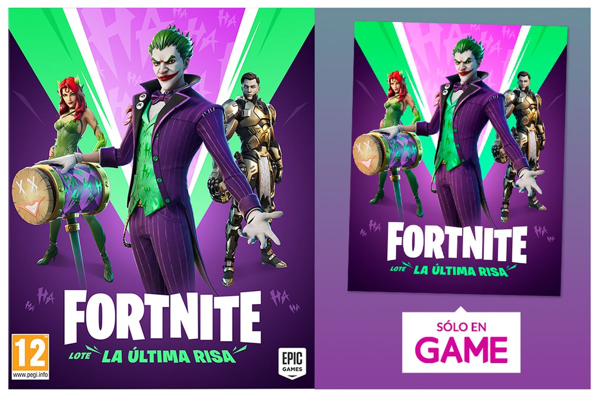 Fortnite: Lote la Última Risa, el pack con skins como El Jóker, ya ...
