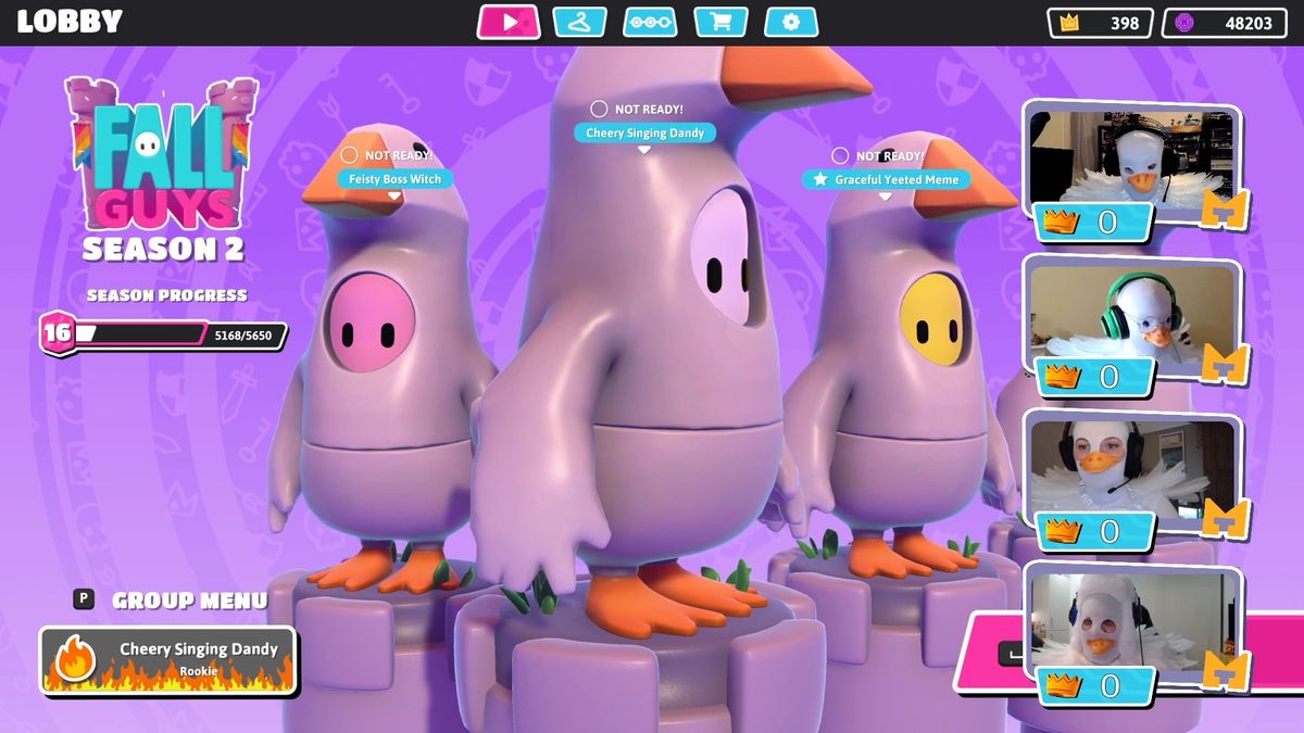 Fall Guys tendrá trajes de Untitled Goose Game para poder hacer el ...