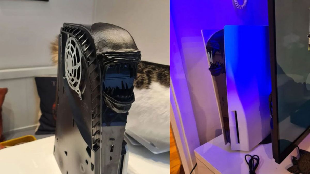 Transforma su PS5 en un Alien y el resultado es impresionante