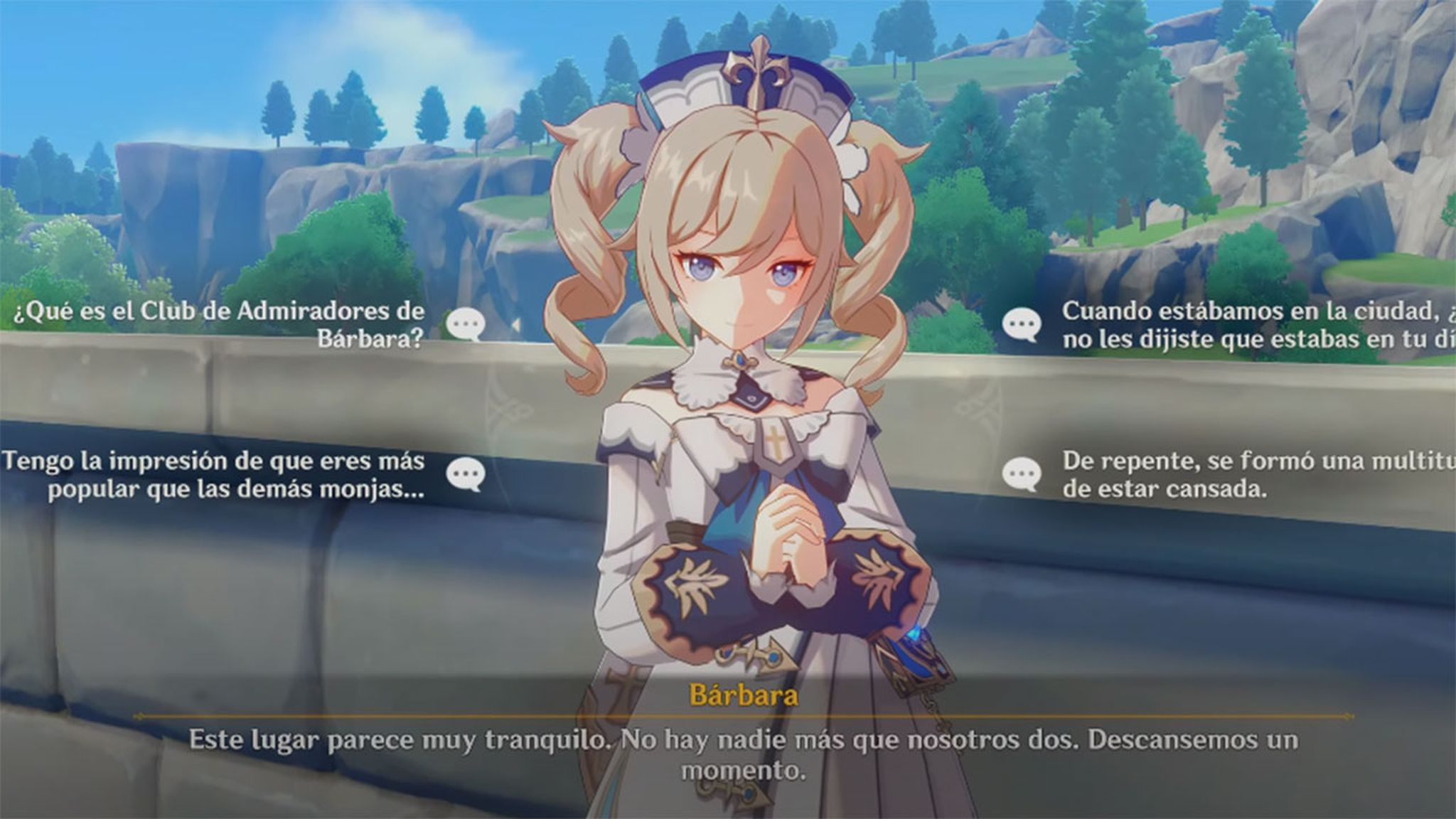 Genshin Impact: cómo conseguir los 5 finales del encuentro con Bárbara ...