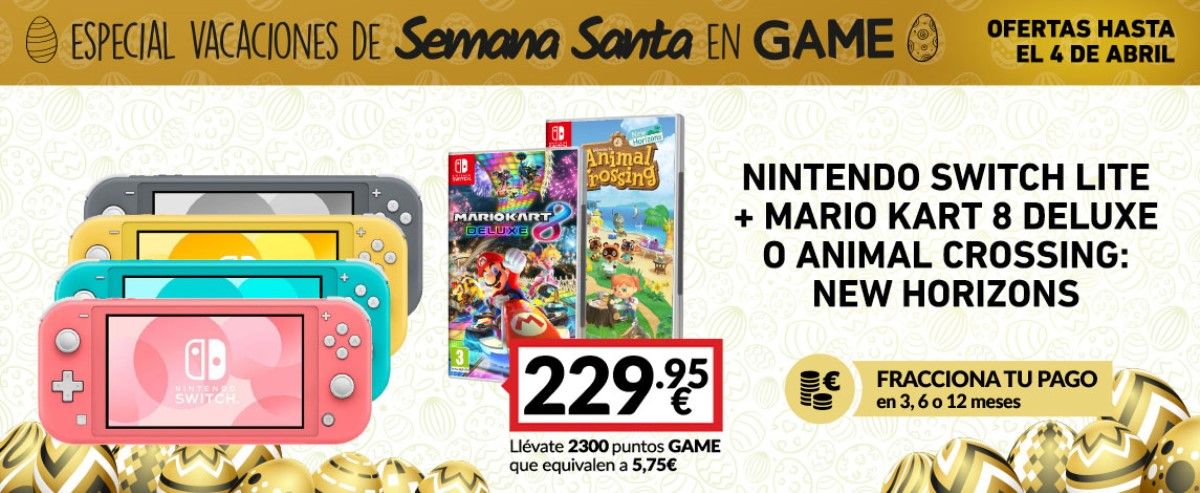 GAME presenta sus ofertas especiales de Semana Santa con juegos, packs ...
