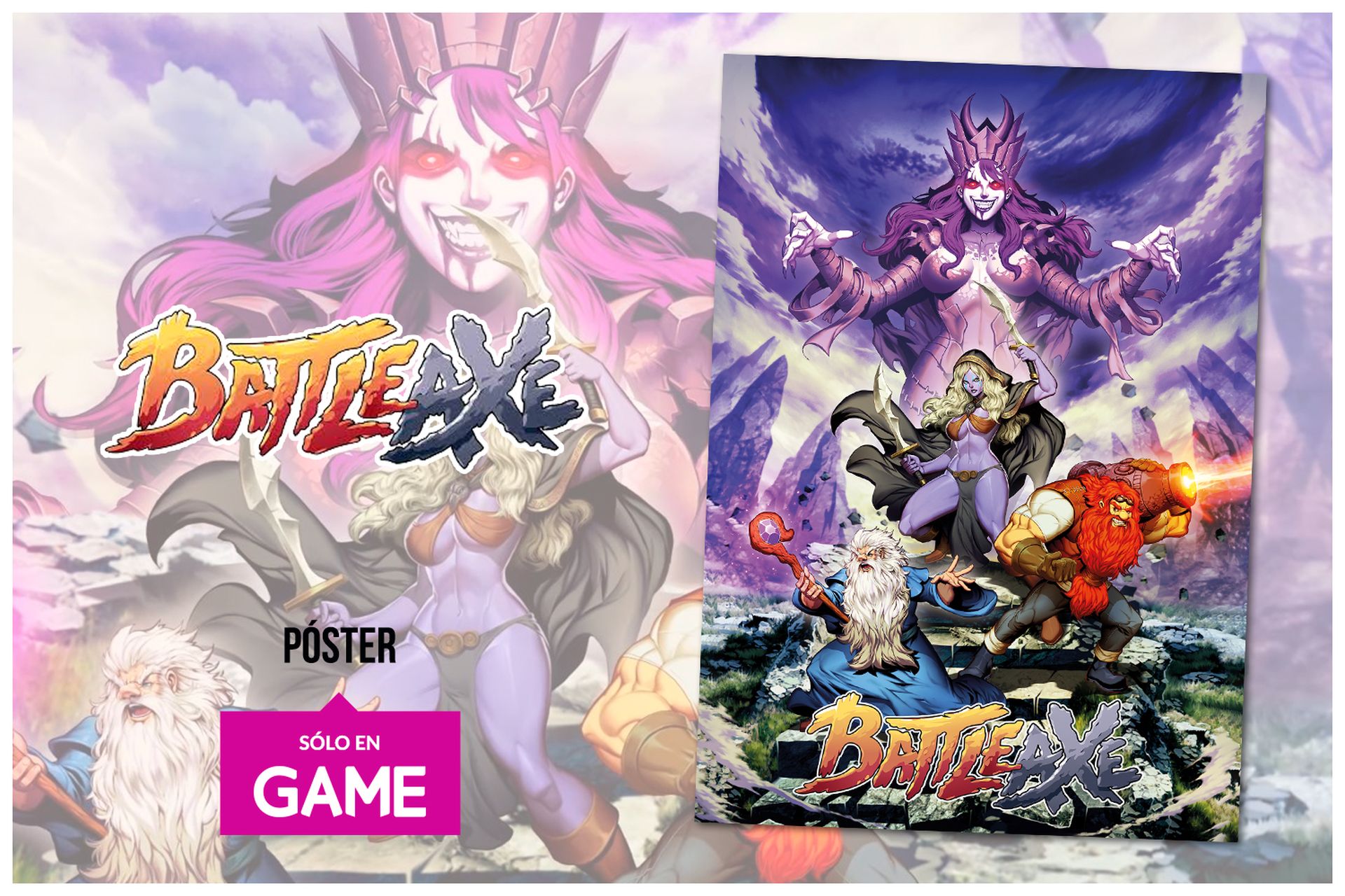 Battle Axe, un homenaje a Gauntlet y Golden Axe, llega a PS4 y Switch ...