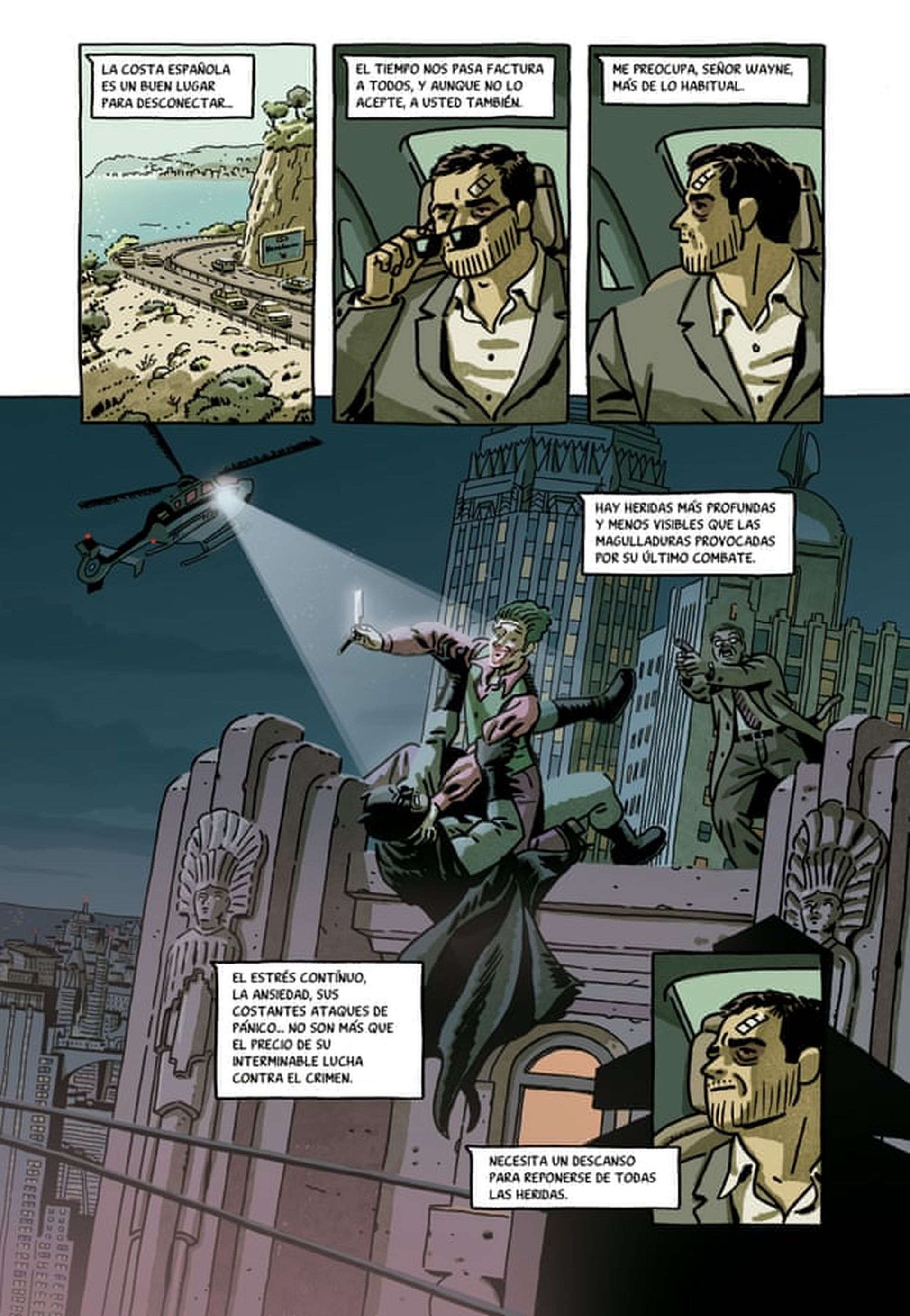 La historia española de Batman: The World tiene lugar en ¡Benidorm! Y ...