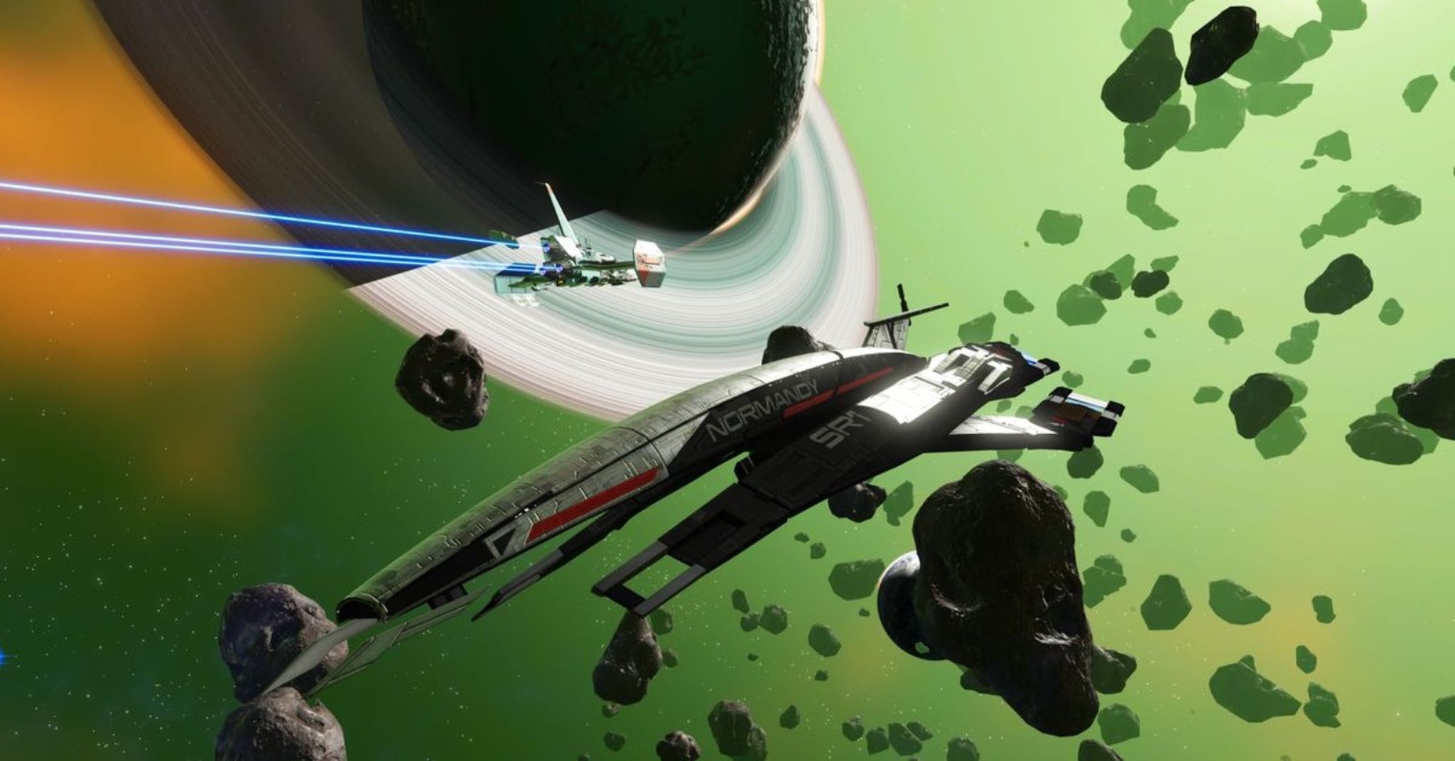No Man's Sky te recompensará con la Normandy de Mass Effect si ...
