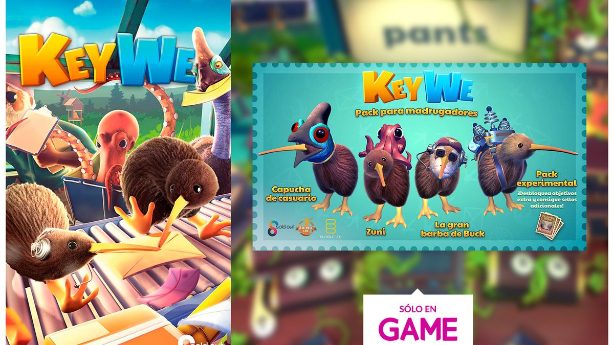 Ya puedes reservar KeyWe en tiendas GAME para conseguir de regalo un ...