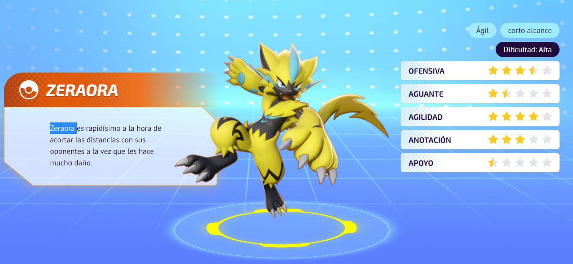 Cómo conseguir a Zeraora gratis en Pokémon Unite