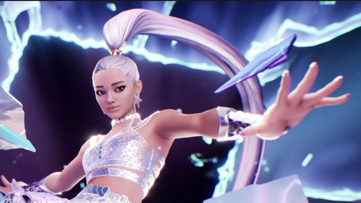 Fortnite confirma a Ariana Grande para el Rift Tour de esta semana