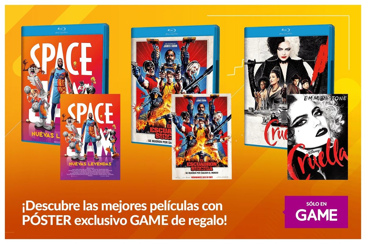 Reserva tus películas favoritas en tiendas GAME y llévate un póster ...