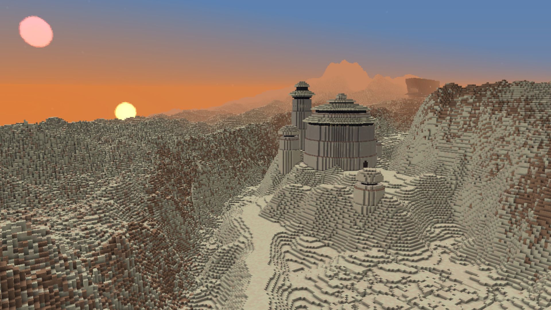 Están recreando toda la galaxia de Star Wars en Minecraft, y ya puedes ...