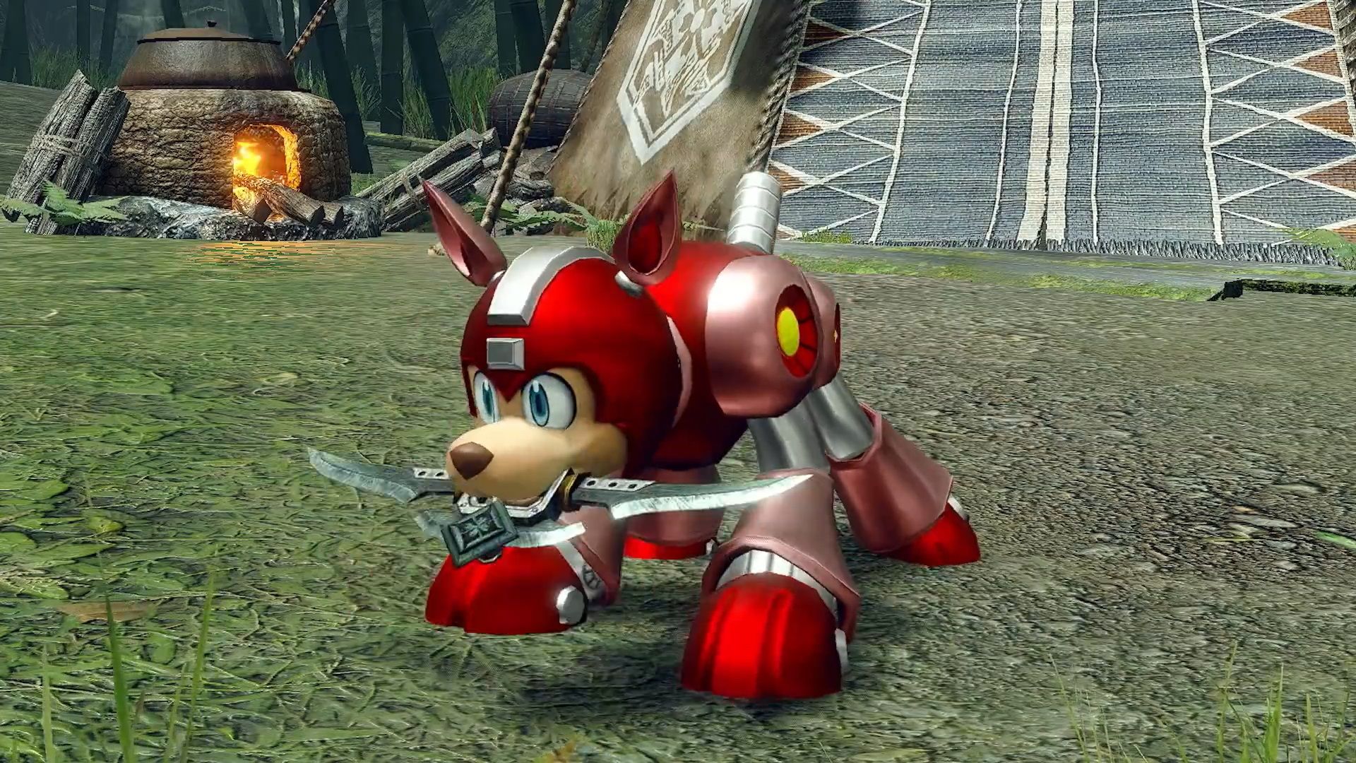 Monster Hunter Rise recibe a Rush, el perro de Mega Man, en su próxima ...