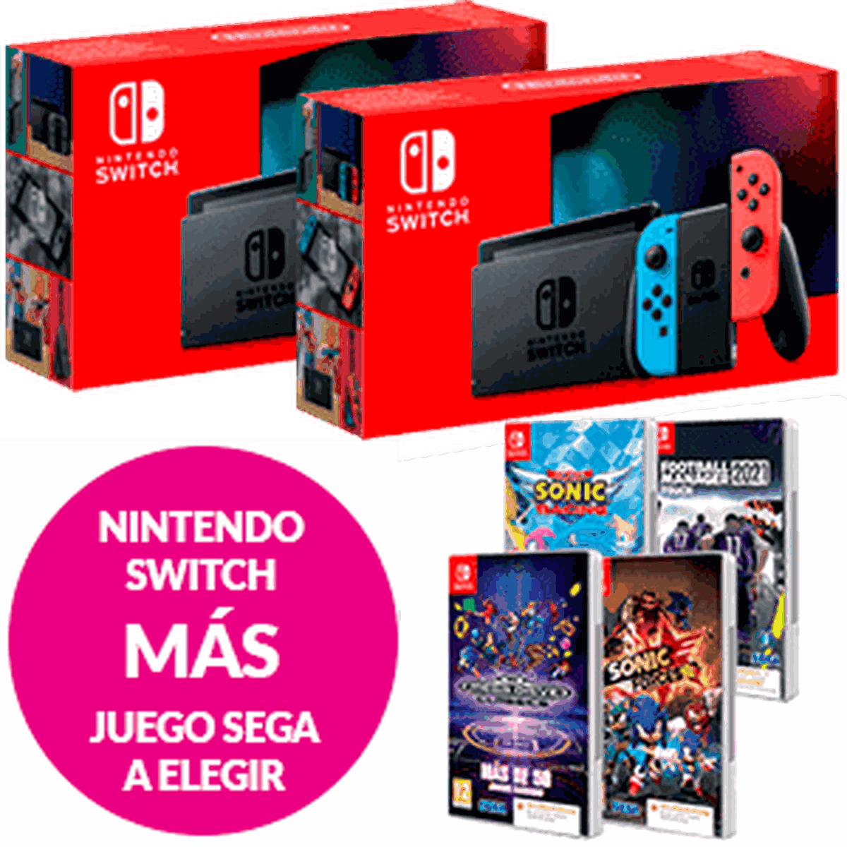 Nuevos packs de Nintendo Switch con juegos disponibles en GAME tras la ...