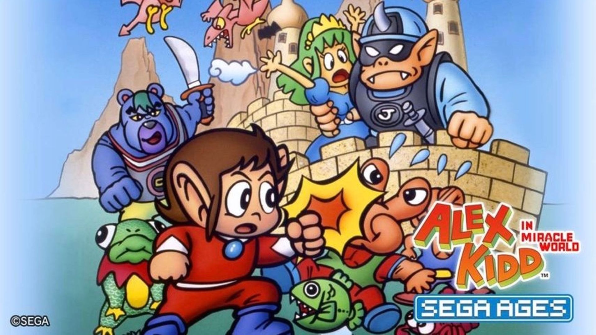 Alex Kidd in Miracle World cumple hoy 35 años desde su lanzamiento en Japón