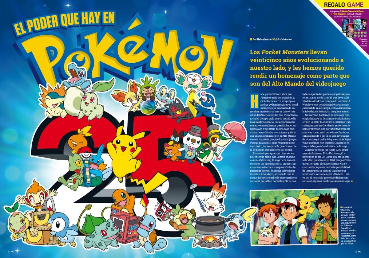 Hobby Consolas 365, ya a la venta con el 25º aniversario de Pokémon en ...
