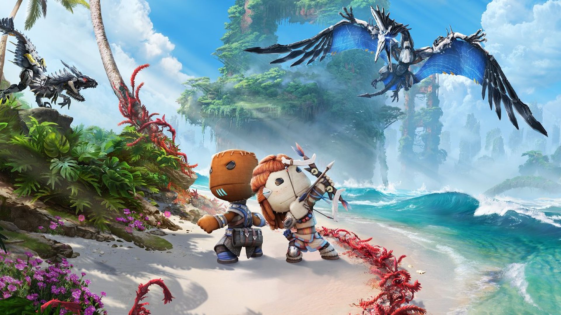 Aloy y Sylens de Horizon Forbidden West llegan por sorpresa a Sackboy